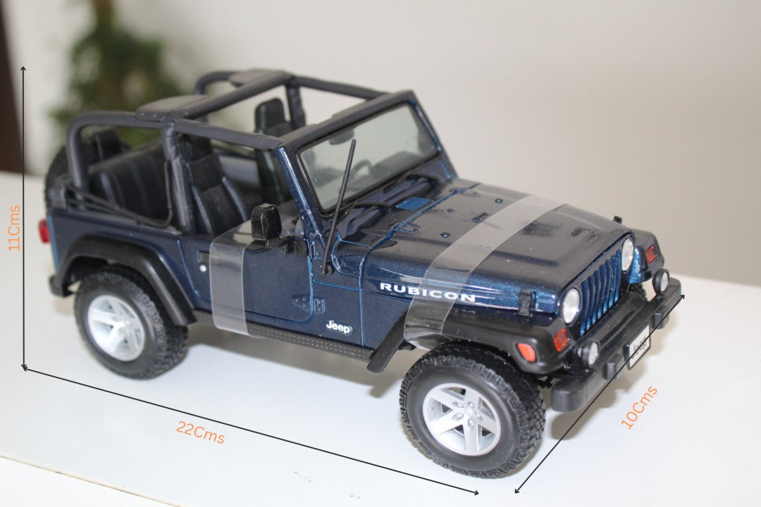 Jeep Rubicon Scale Model Car – Midnight Blue (22cm) – JEEP®